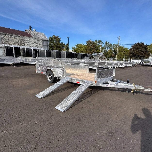Single Axle Double Side Loader, 15'' Sides – Enbeck Aluminum Products